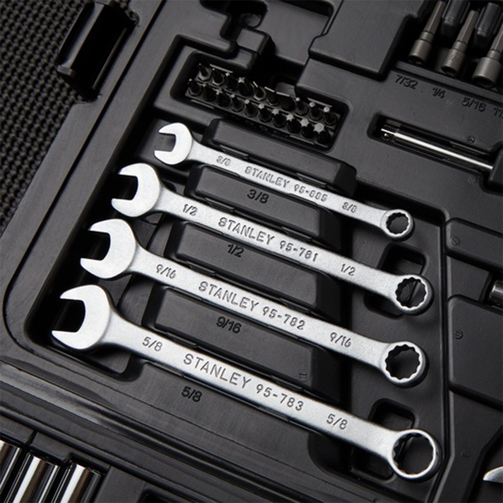 Stanley 145 piece mechanics tools set store